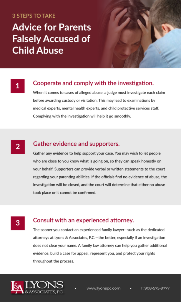 Steps to Take if You are Falsely Accused of Child Abuse